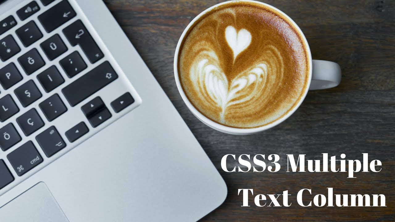 CSS3 multiple text column - YouTube