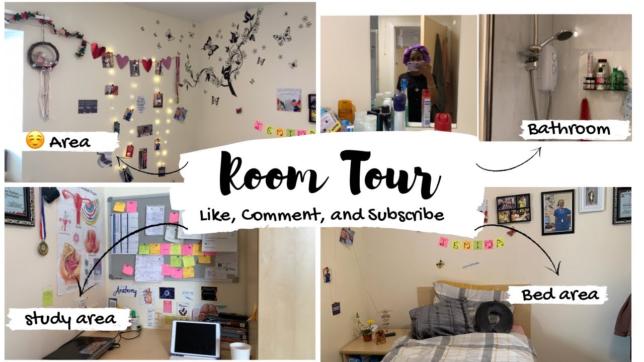 UK VLOG #5 - My Single-bed UNI ROOM TOUR !!! ⁠ - YouTube