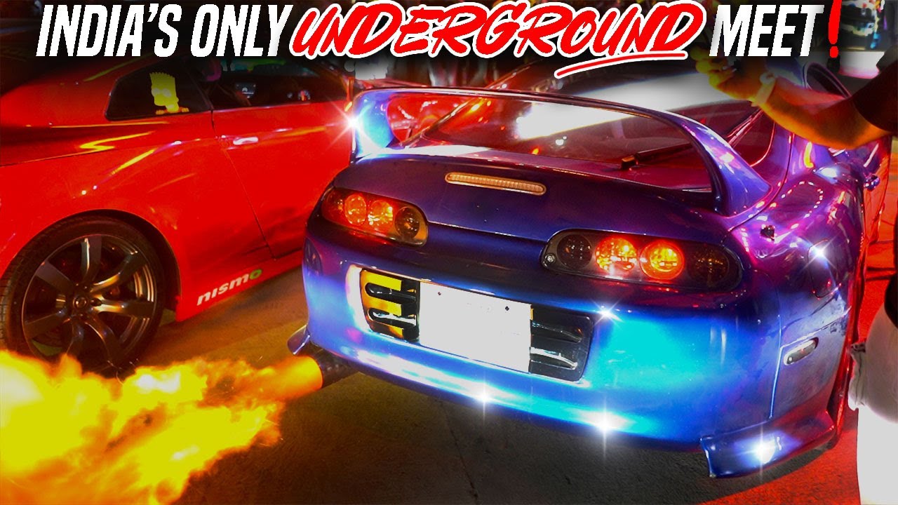 INDIA'S BIGGEST SECRET CAR MEET - UNDERGROUND 9! - YouTube