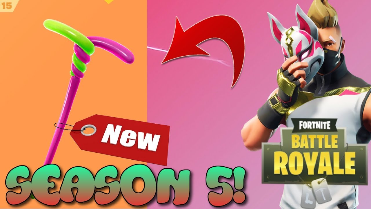 *NEW* BALLON AXE SEASON 5 SOUNDS + GAMEPLAY SHOWCASE | FORTNITE BATTLE ...