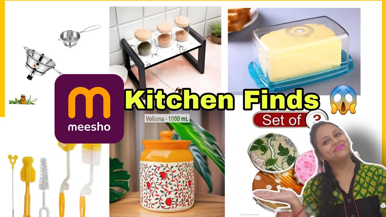 Meesho Affordable Kitchen Finds 😱 - YouTube