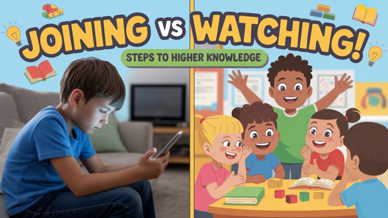 | देखना या जुड़ना? उच्च ज्ञान पाने का सही रास्ता | JOINING vs WATCHING ...