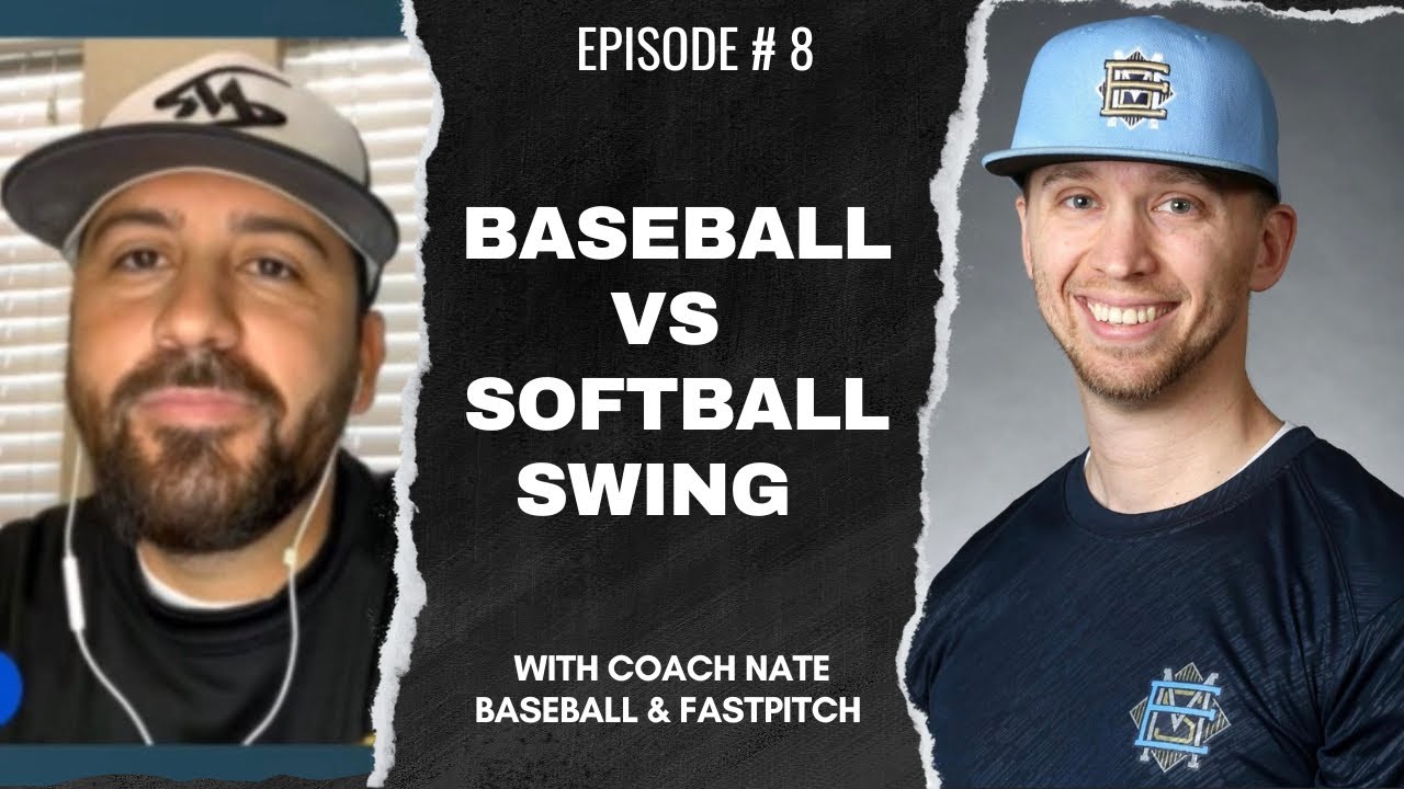 Difference between Baseball & softball swing-@Coach Nate - Baseball ...