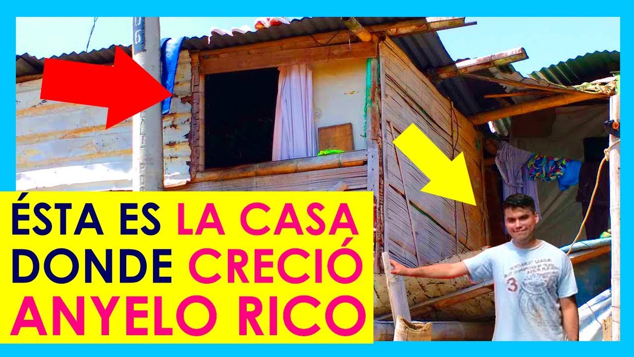 INEDITO: Esta es la CASA donde CRECIÓ Anyelo Rico (Historia de ...