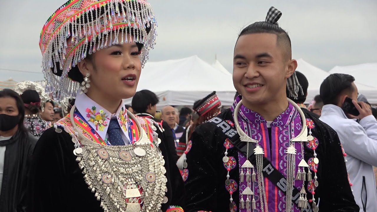 Fresno Hmong New Year 2024 day 4 #2 tub ntxhais pov pob - YouTube