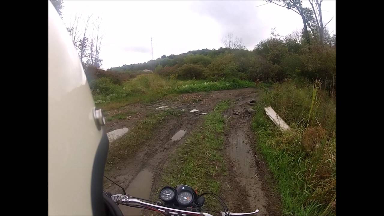 1971 Kawasaki F8 Bison off road - YouTube