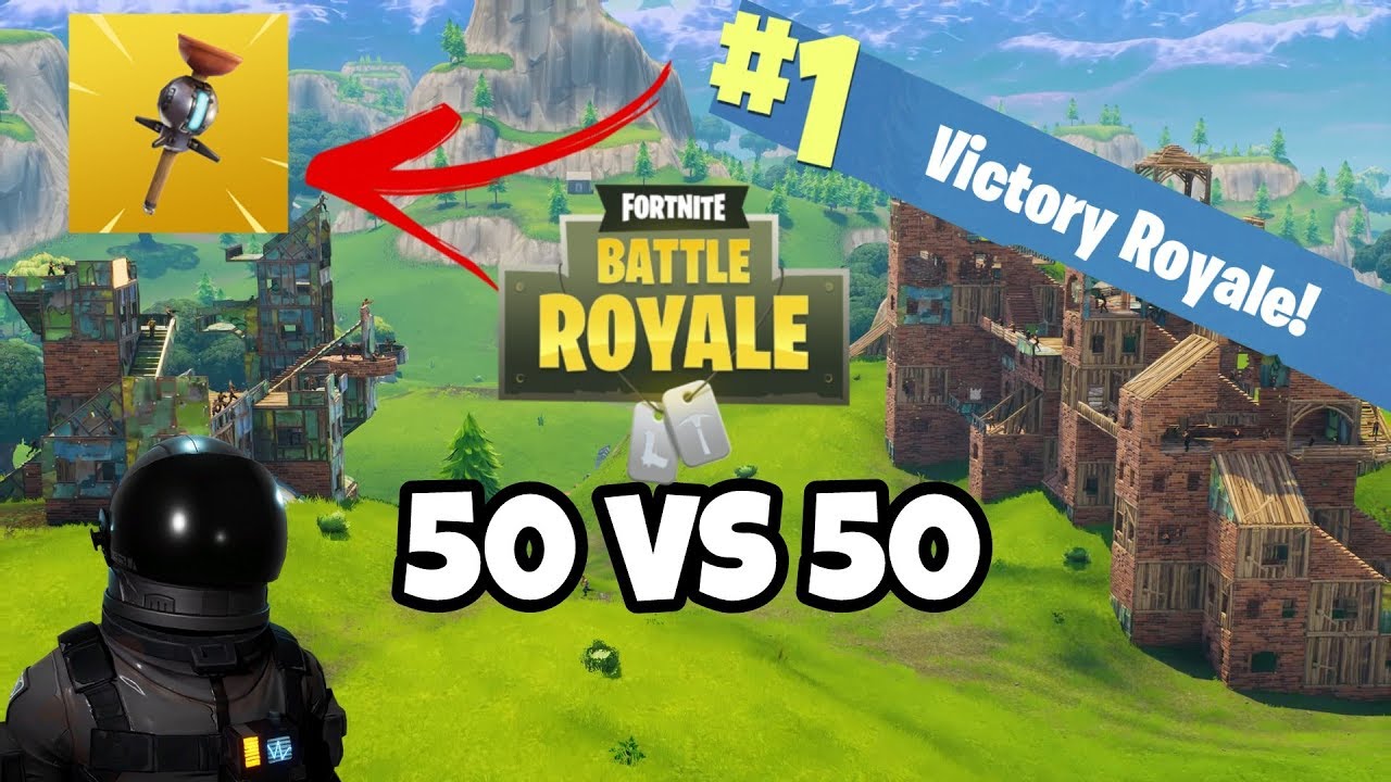 *NEW* 50 VS 50 GAMEMODE ON FORTNITE BATTLE ROYALE! - YouTube
