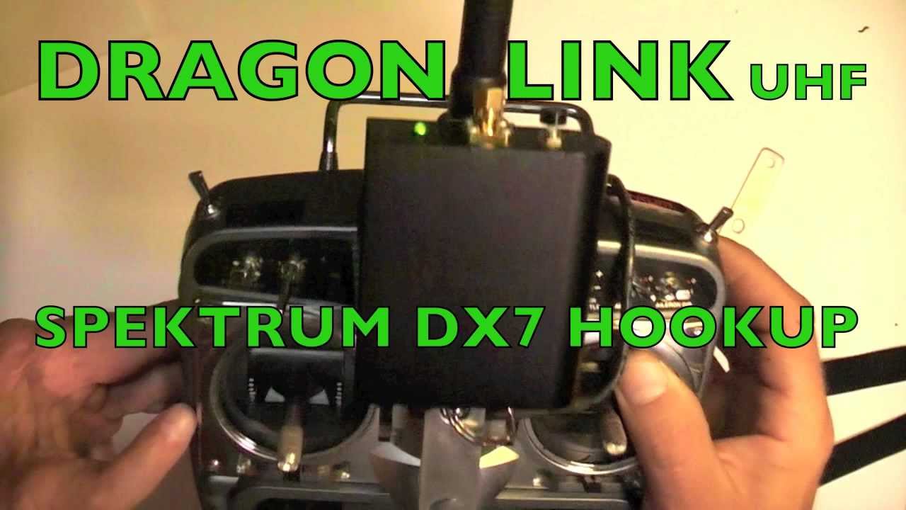 DRAGONLINK - Review and Spektrum DX7 Hookup - YouTube