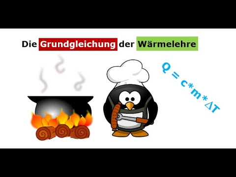 Grundgleichung der Wärmelehre Q = c * m * T [Physik]