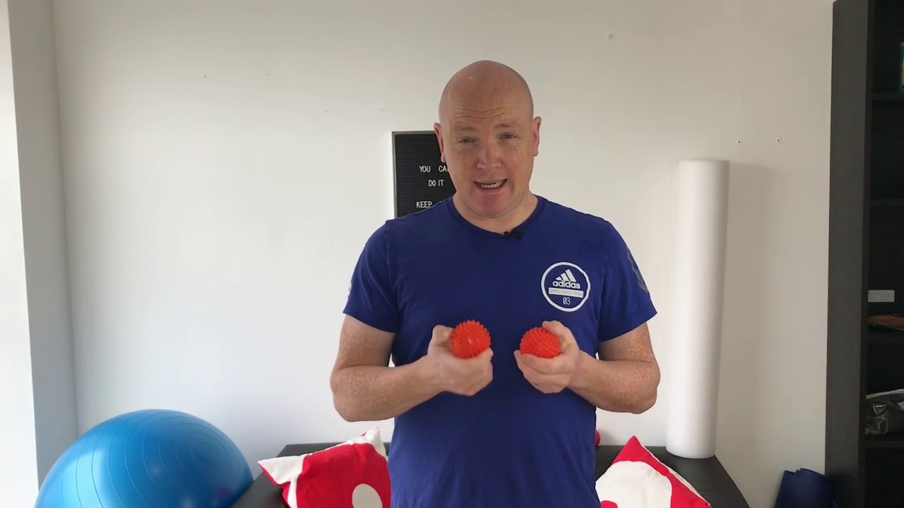 Spiky Ball Release Of Leg Muscles - YouTube