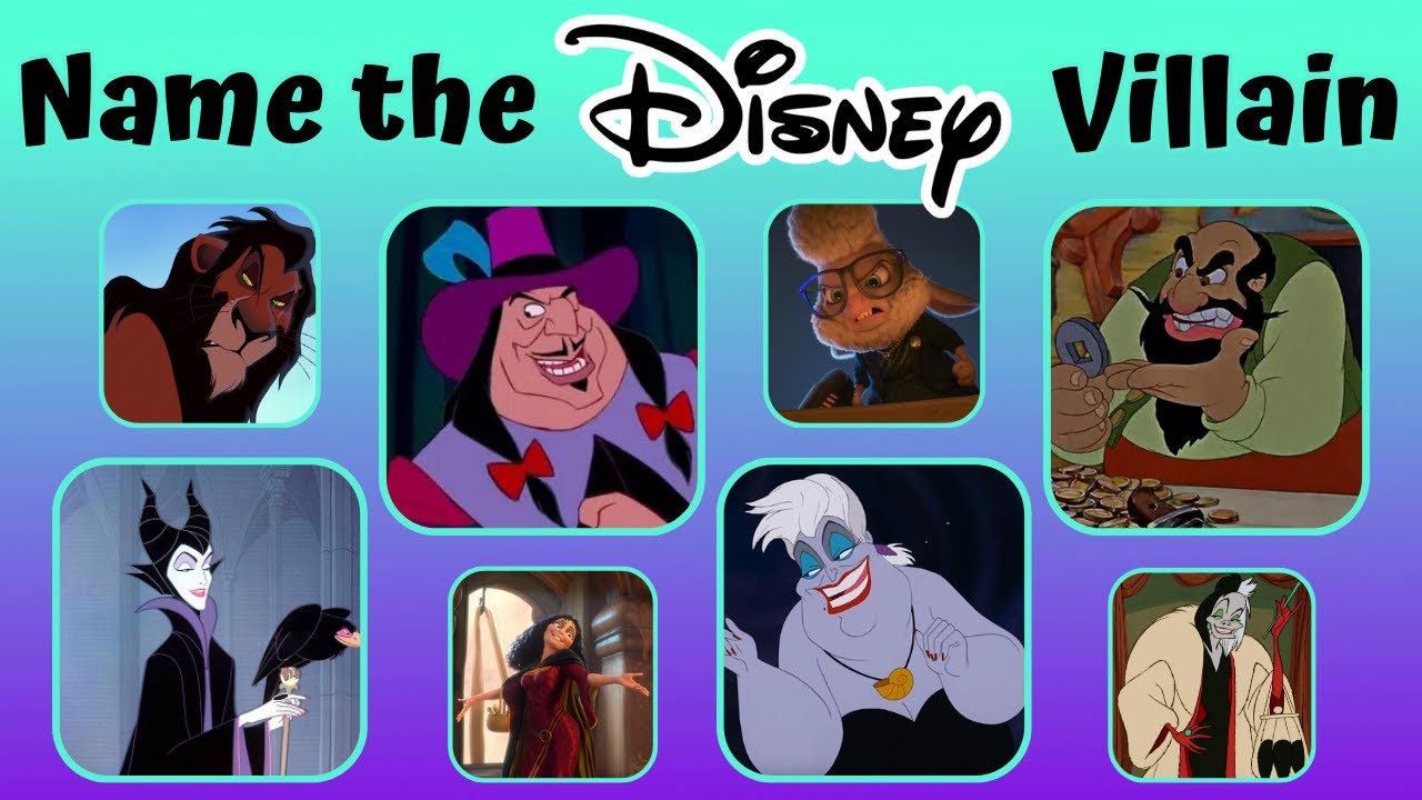🎬 Can You Name The Disney Villain by Screenshot? Most People Will FAIL ...