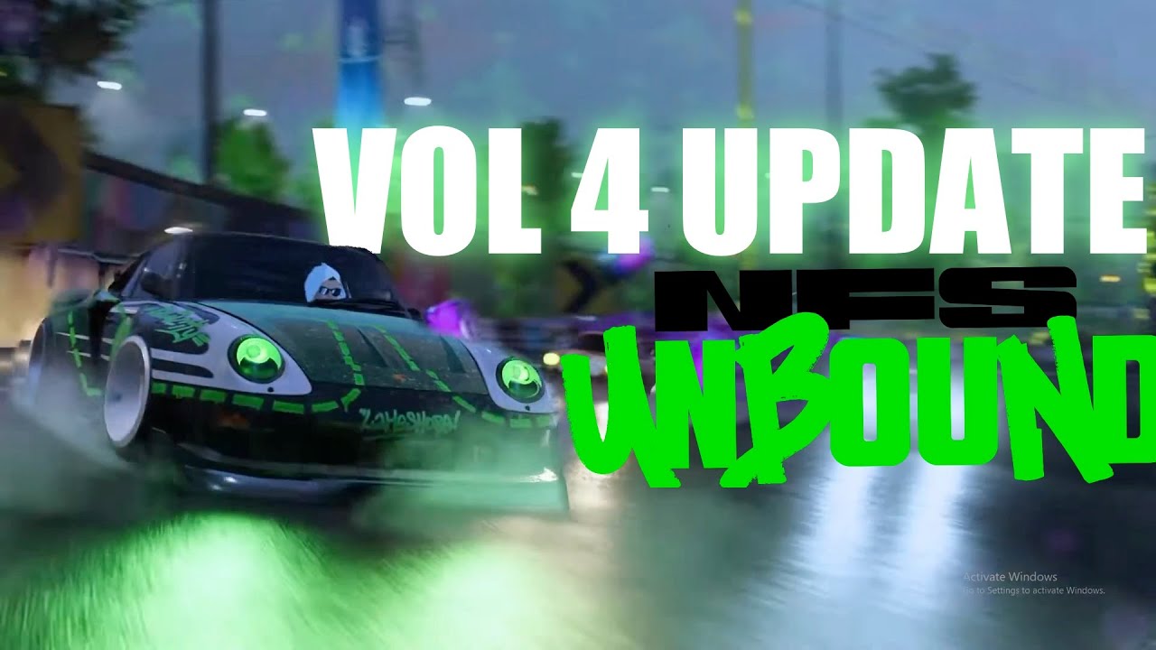 NFS Unbound VOL 4 Update First Impression - YouTube