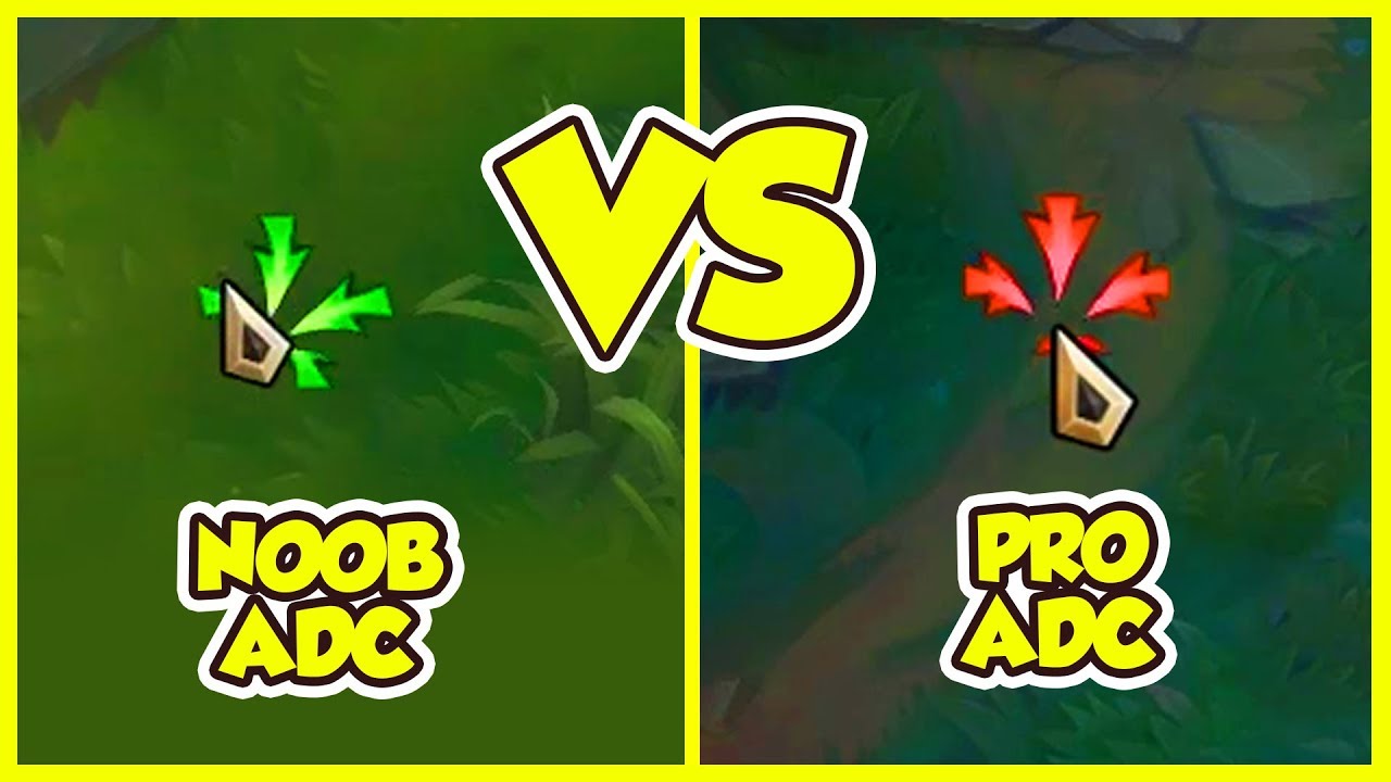 💥¡TRUCO!💥CURSOR SECRETO ROJO DEL LOL | NOOB ADC VS PRO ADC - YouTube