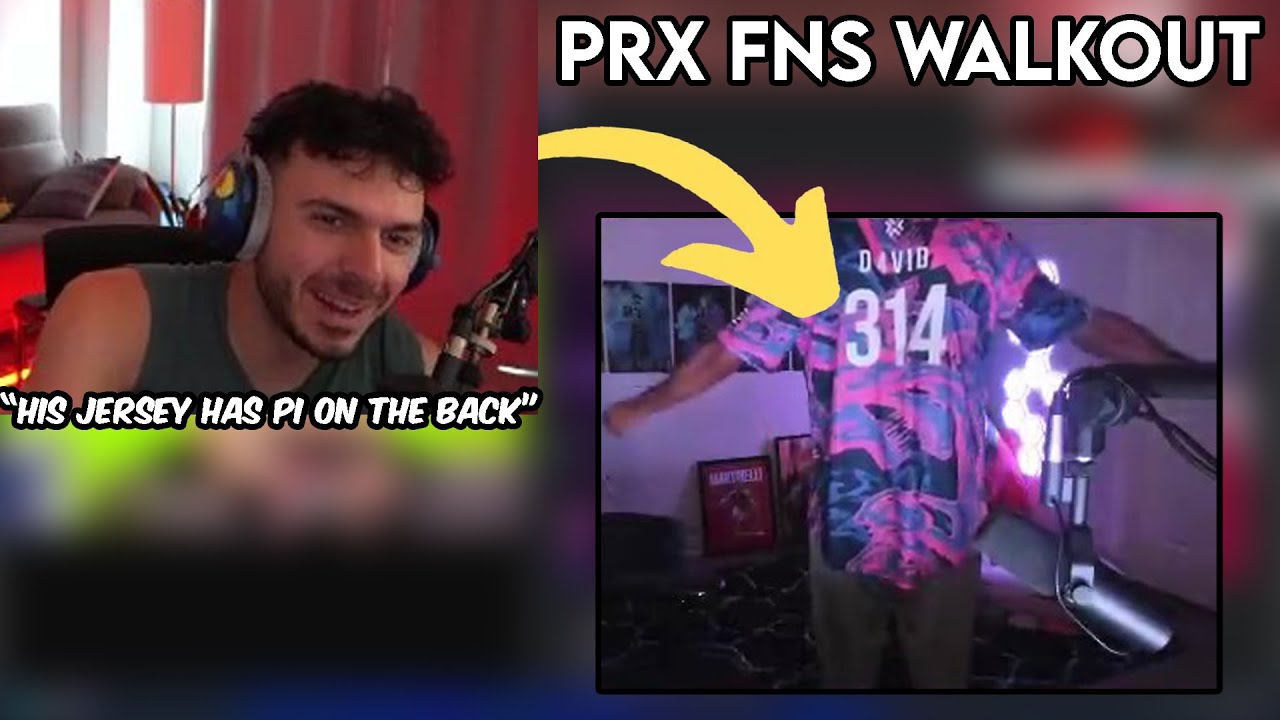 Tarik Reacts To FNS Doing The Walkout with PRX - YouTube
