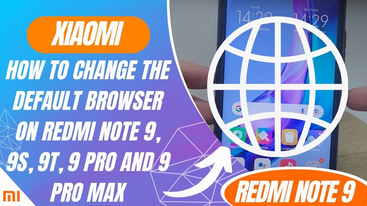 How to change the default browser on Redmi Note 9, 9S, 9T, 9 Pro and 9 ...