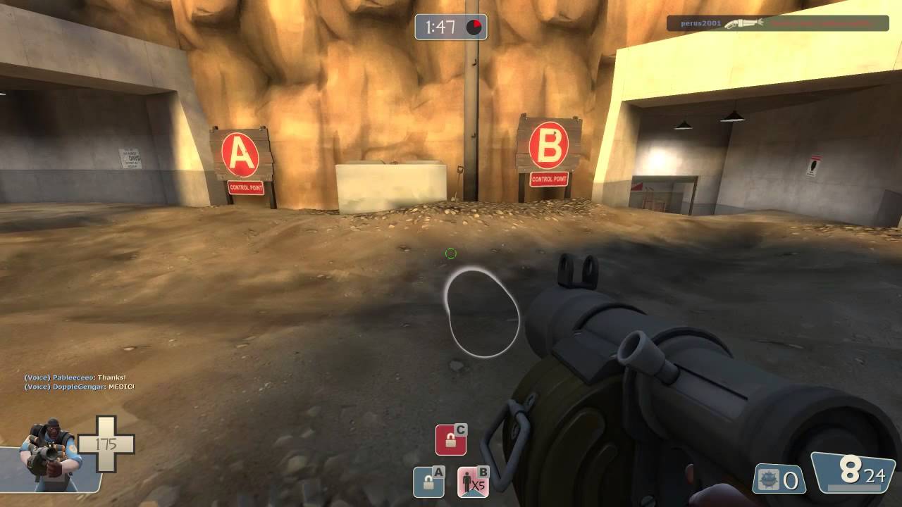 TF2 on Gravelpit With Steel Series Sentry Eye Tracking - YouTube