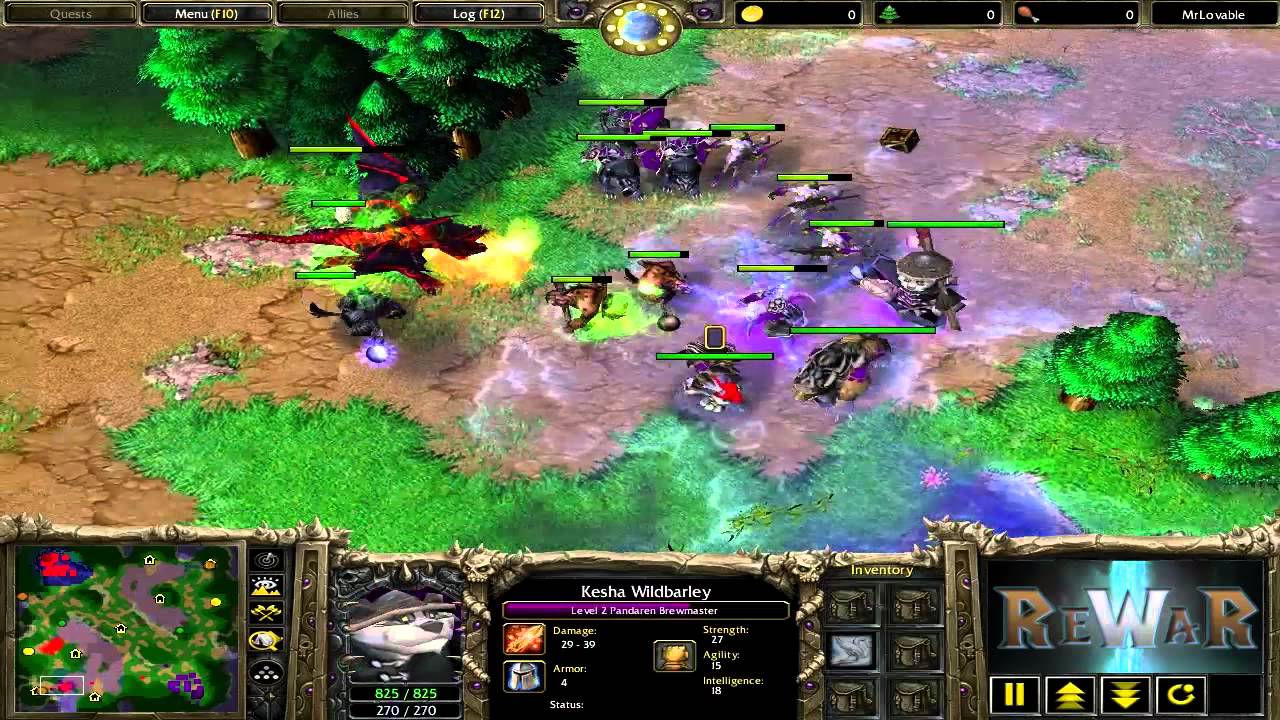 WFZ(UD) vs Nicker(NE) - Game 1 - WarCraft 3 Frozen Throne - RN1584 ...