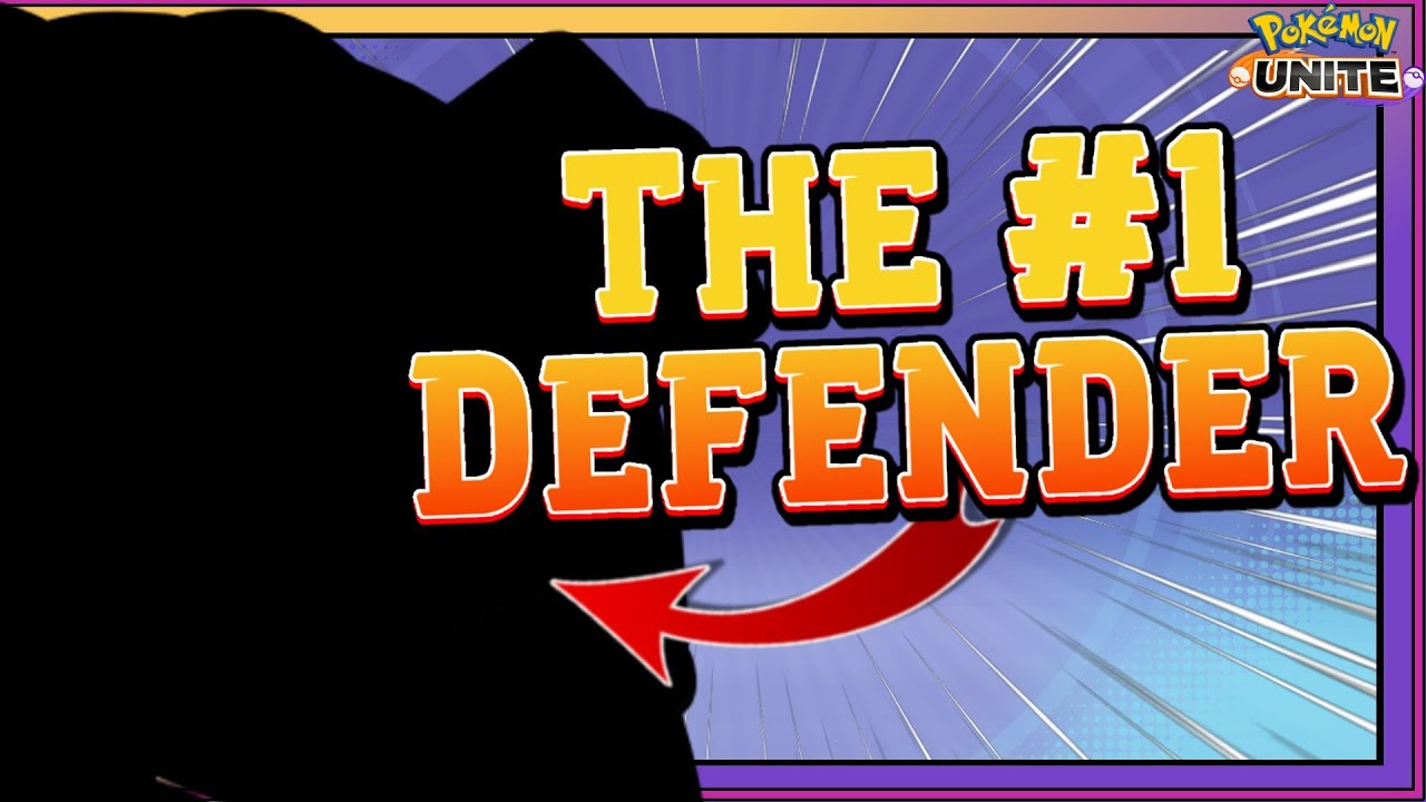 The Hands Down Best Defender | Pokemon Unite Gameplay - YouTube