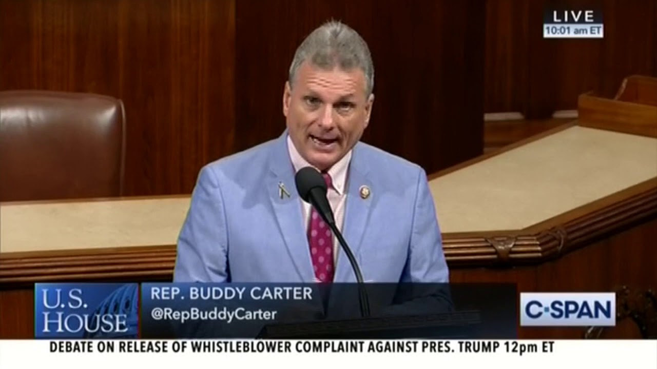 Rep. Carter Recognizes Cyrus Wiley - YouTube