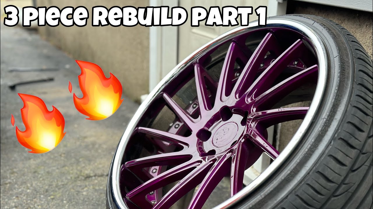 Rebuilding 3 piece wheels / 6,000 dollar wheels 🫣 - YouTube