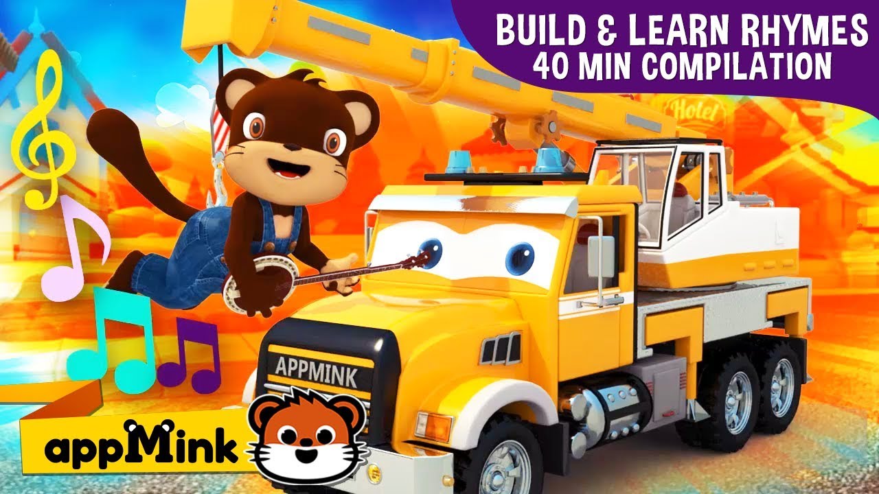 #appMink car animation kids video & Fun Nursery Rhymes - YouTube