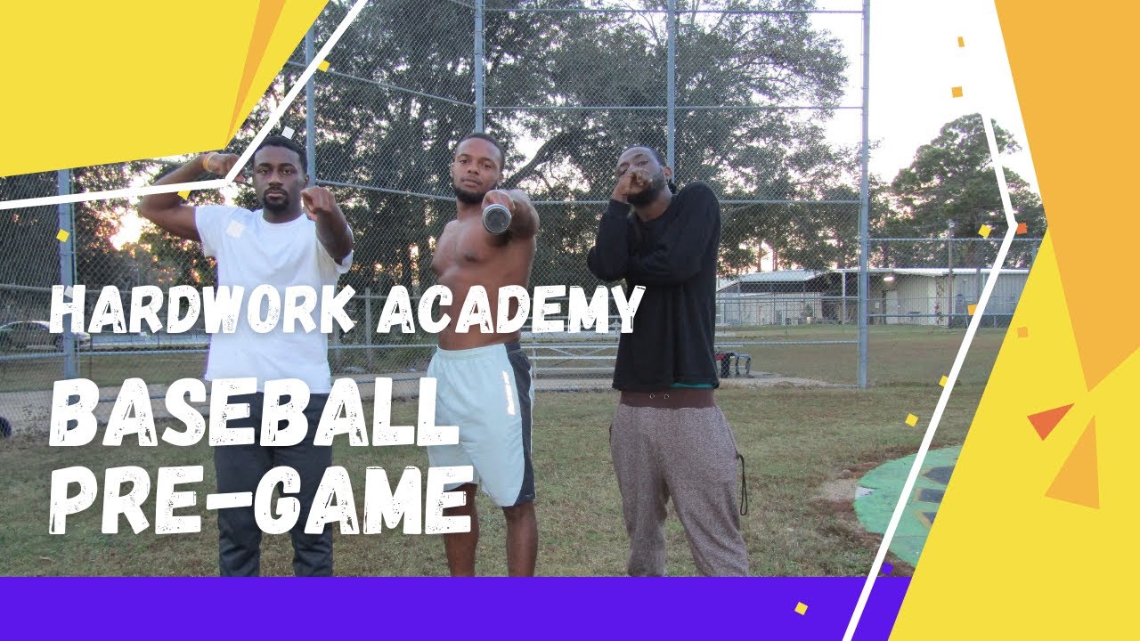Hardwork Academy Baseball Pre-Game ⚾ - YouTube
