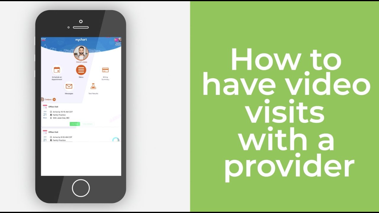 How to Have Video Visits With a Provider - YouTube