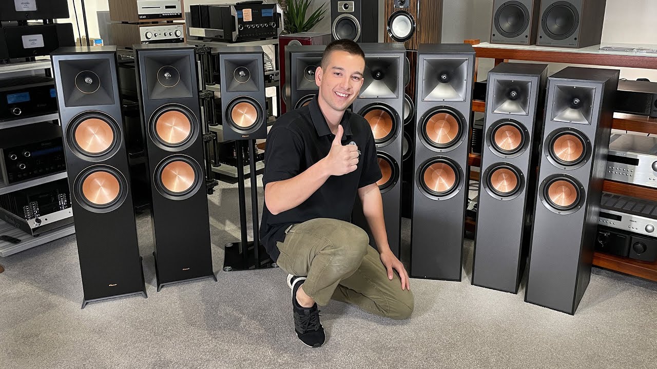 KLIPSCH: R620F, R820F, RP8000F, RP600M, i diffusori AMERICANI per ...
