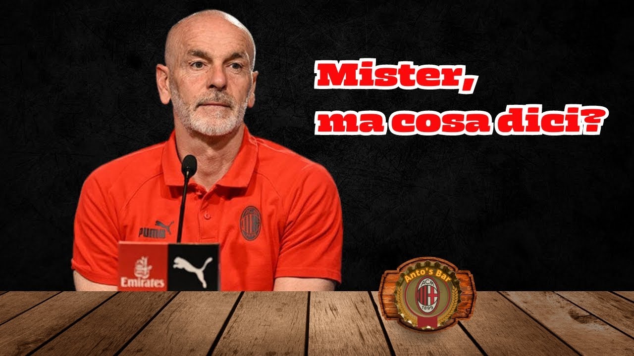 Conferenza Pioli pre MILAN-SAMP | Mister, dov'è finita l'umiltà? - YouTube