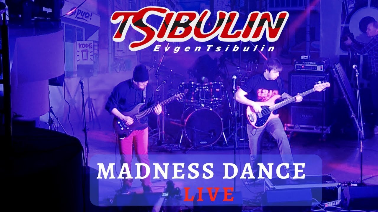 Evgen Tsibulin - Madness Dance |Live in Tomsk Russia Siberia| Instrumental Funk Metal - YouTube