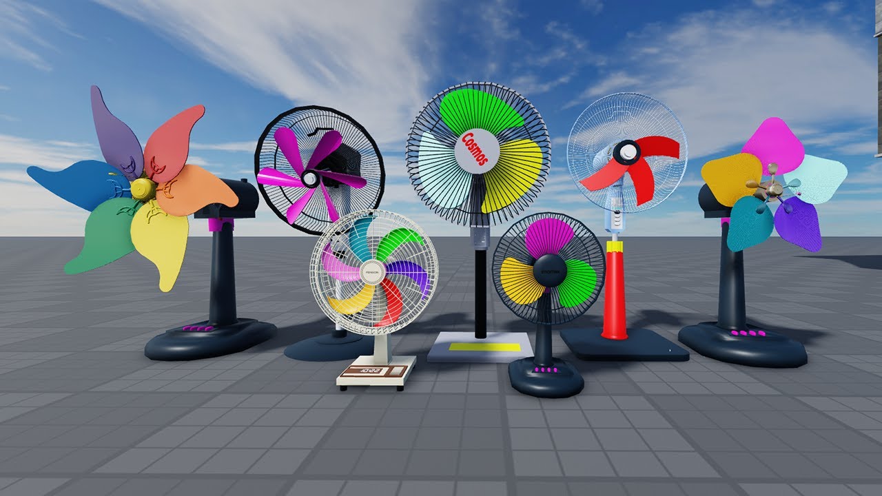 Super Rare Crazy DIY Fan Art! Many Wobble Fans Video - YouTube