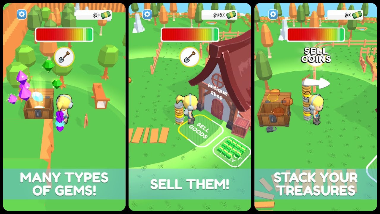 Treasure Hunt Mobile Video Gameplay Android - YouTube