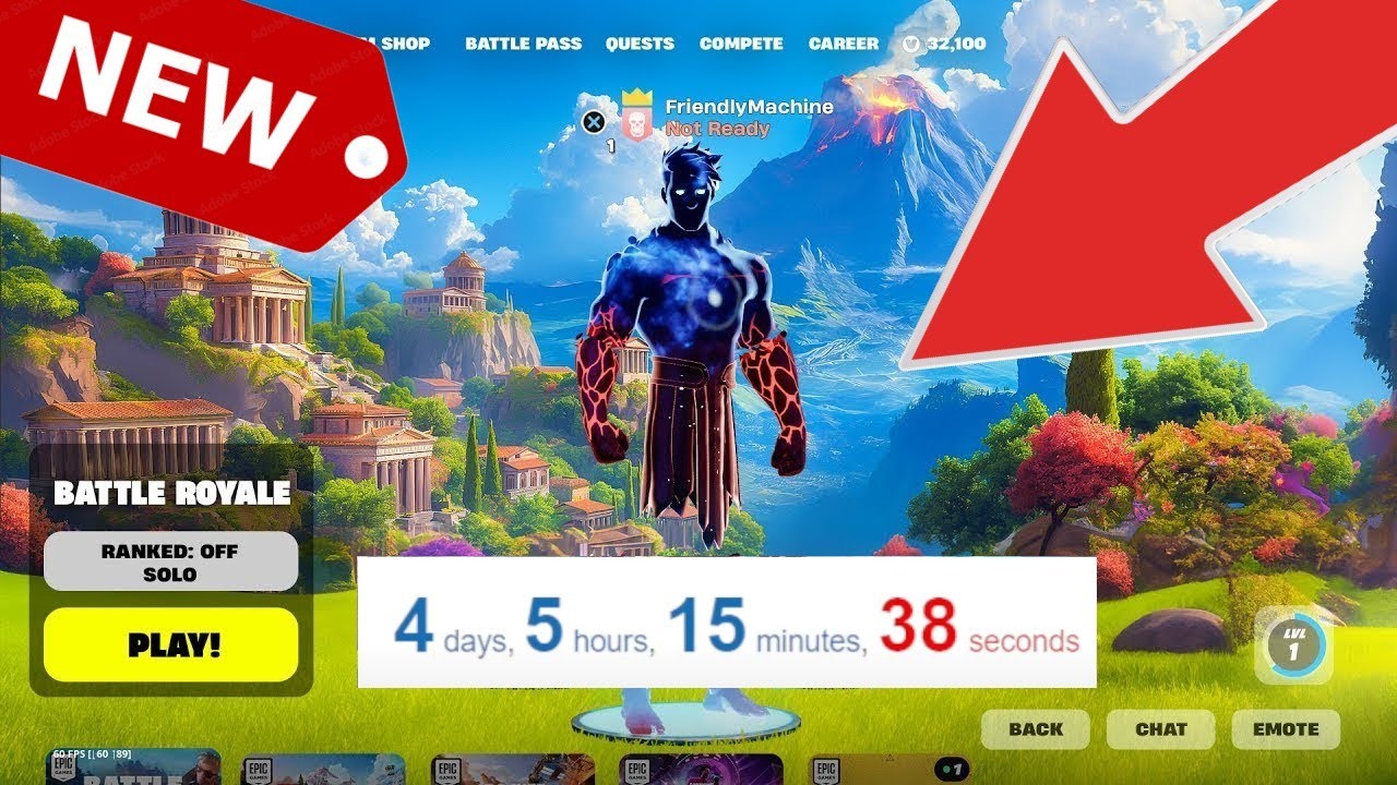 FORTNITE NEW SEASON COUNTDOWN! - YouTube