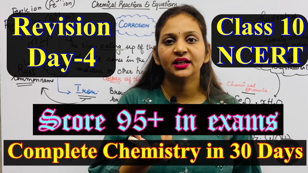 Day 4|Corrosion and Rancidity| Class 10 Chemistry | chemical reactions ...
