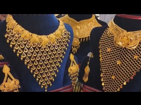 light-weight gold jewellery jorwa necklace হালকা ওজনের সোনার জরওয়া ...