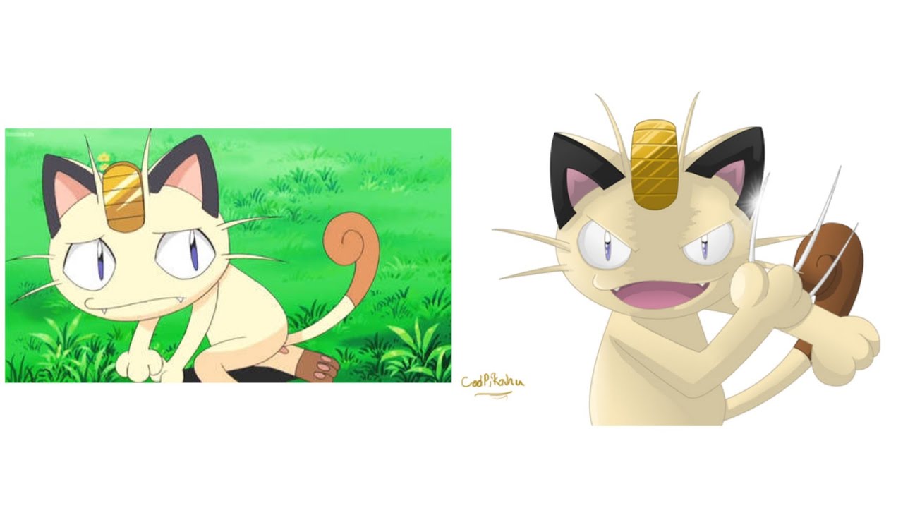 Meowth - Mèo thần tài ở thế giới Pokemon / REMAKE / TCT TV - YouTube