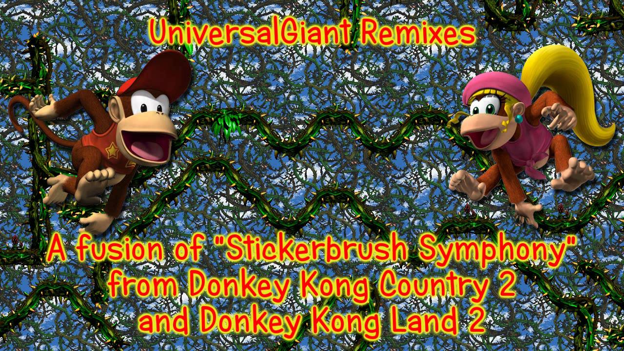UniGiant Remixes: Stickerbrush Symphony (DKC2 + DKL2) - YouTube