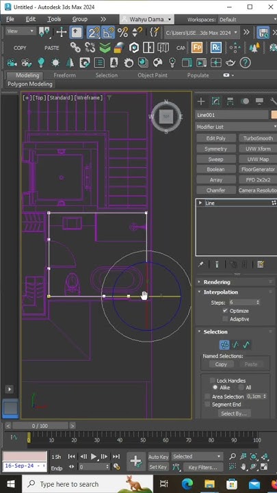 3Ds Max Tutorial Part 6 #3dsMaxTutorial #3DModellingTips #Learn3D #WallModeling #3dvisualization ...