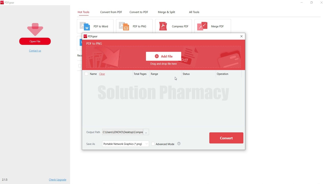How to Convert PDF to Image Offline | Convert PDF to Image | PDF to ...
