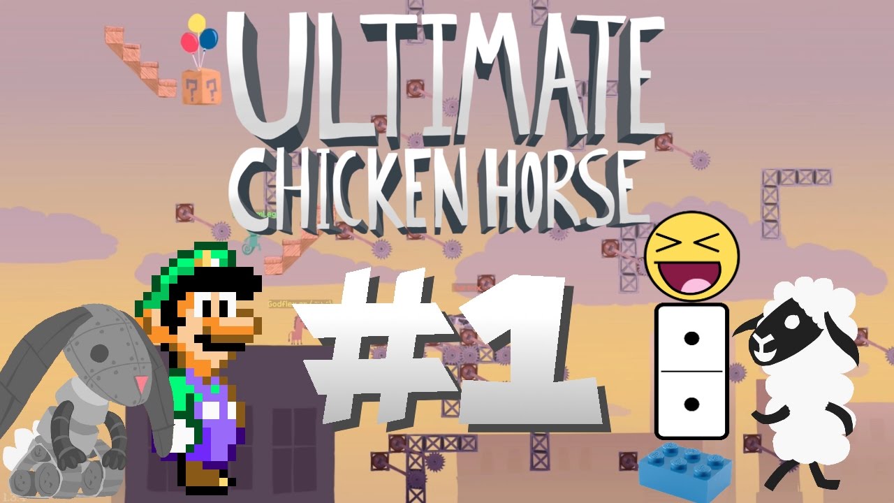 Ultimate Chicken Horse Episode 1 - Professional Design - YouTube