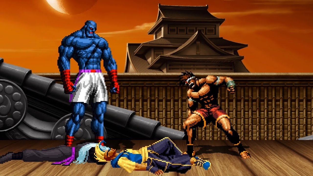 EVIL SAGAT vs EVIL JOE - The most epic fight - YouTube