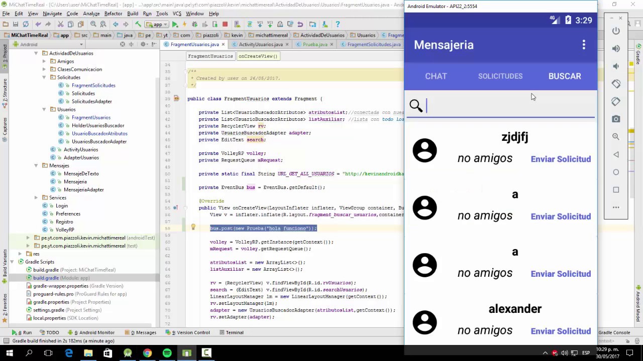 57.Comunicación entre Fragments (ViewPager)|Sistema de Chat Avanzado en ...