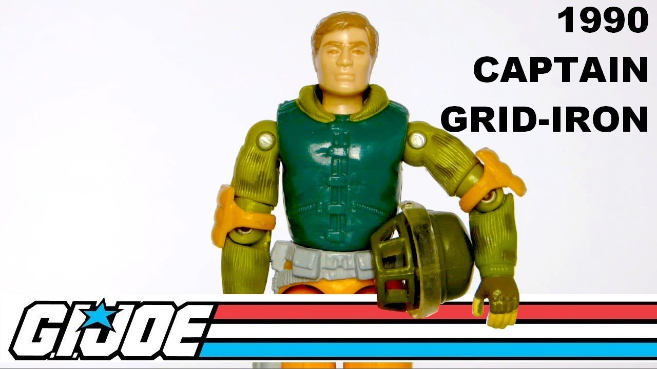 1990 Captain Grid-Iron G.I. Joe review - YouTube