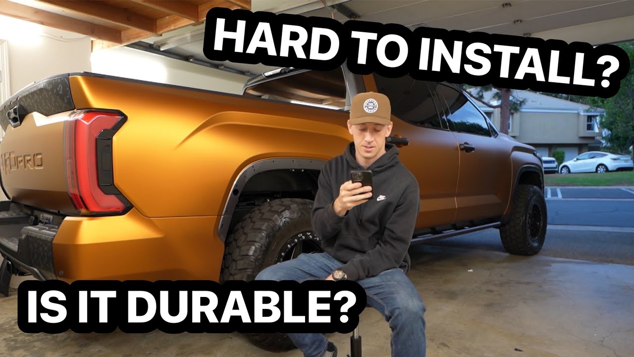 Wrapping My TRD Pro PART 3!! (Reading The Comments) - YouTube