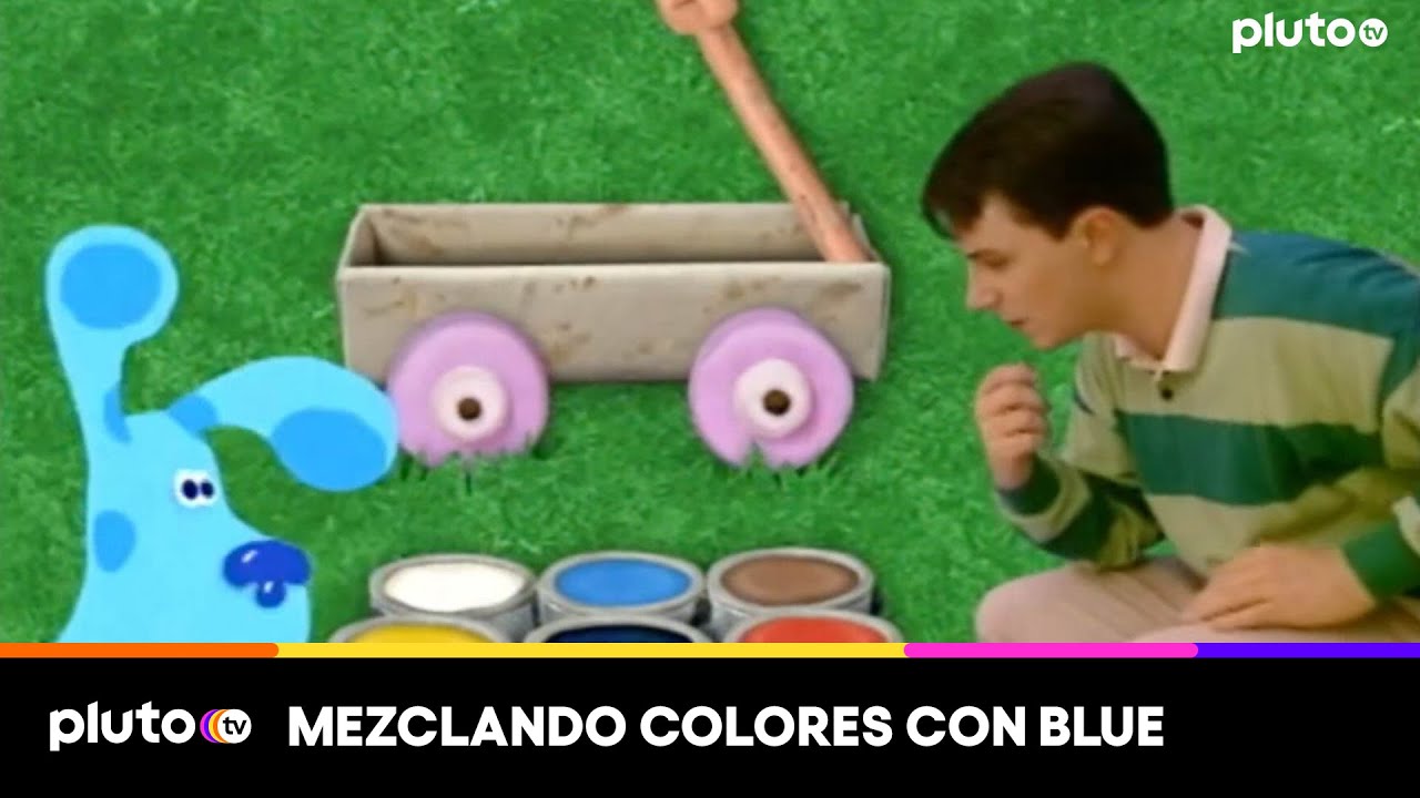Aprende a mezclar los colores | Pistas de Blue | Pluto TV - YouTube