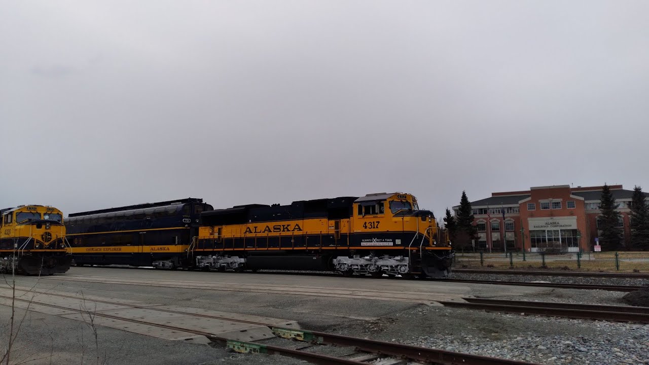 Alaska Railroad SD70MAC Walk Through!! - YouTube