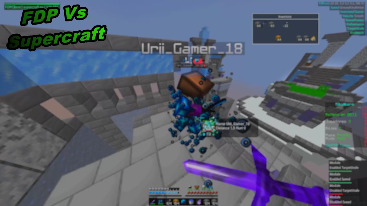FDP client config Supercraft [ FLY ] [ SPEED ] - YouTube