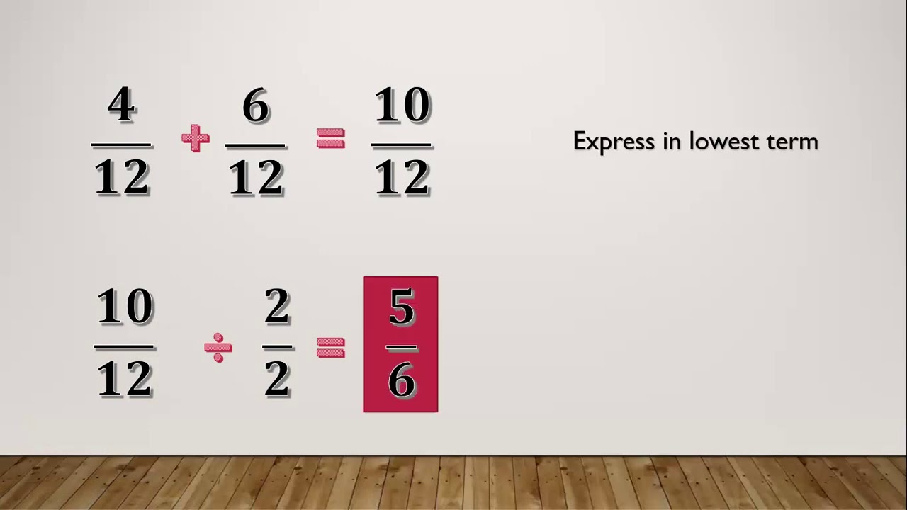 K 12 GRADE 5 HOW TO ADD SIMILAR FRACTIONS YouTube k-12-grade-5-how-to-add-similar-fractions-youtube
