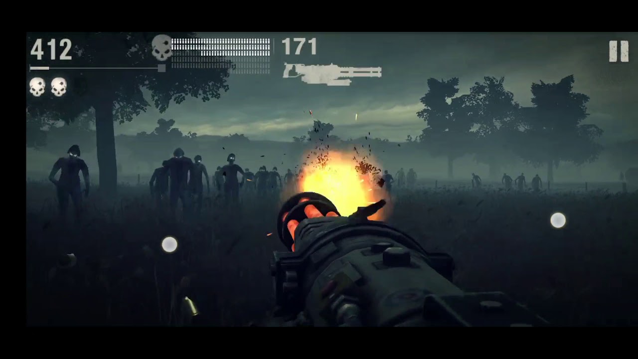 Gaming play,heavy machine gun to kill zombies - YouTube