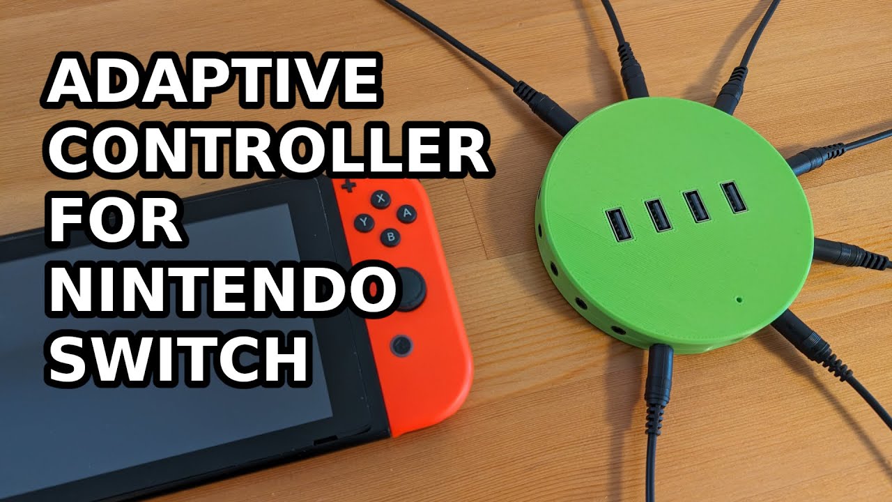 HID Remapper as an adaptive controller for Nintendo Switch - YouTube
